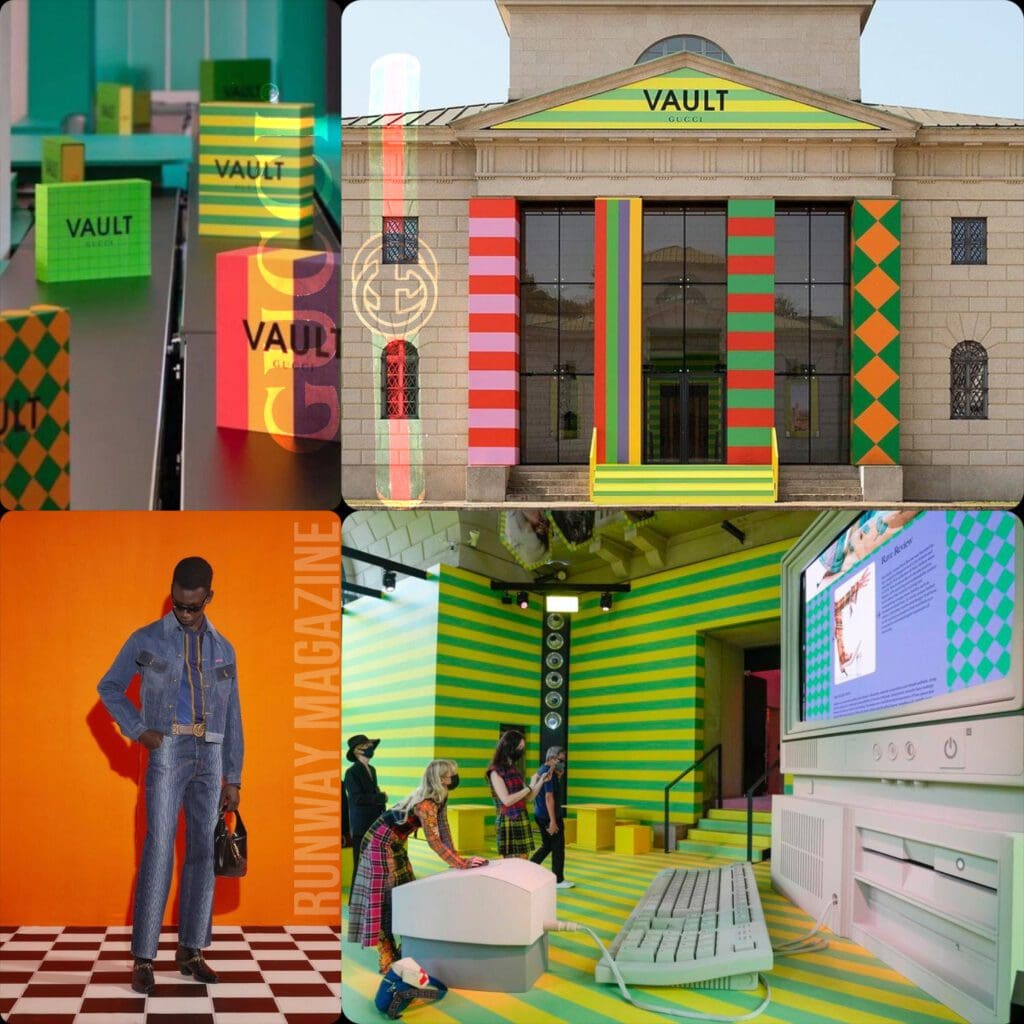 Gucci Vault - digital concept store opening - RUNWAY MAGAZINE ® Official